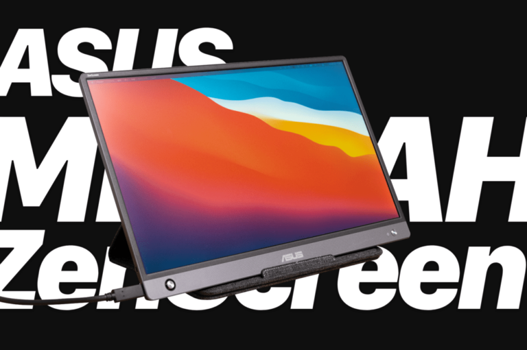 ASUS ZenScreen MB16AH レビュー／三脚使用可！15.6インチのUSB-Cモバイルディスプレイ！
