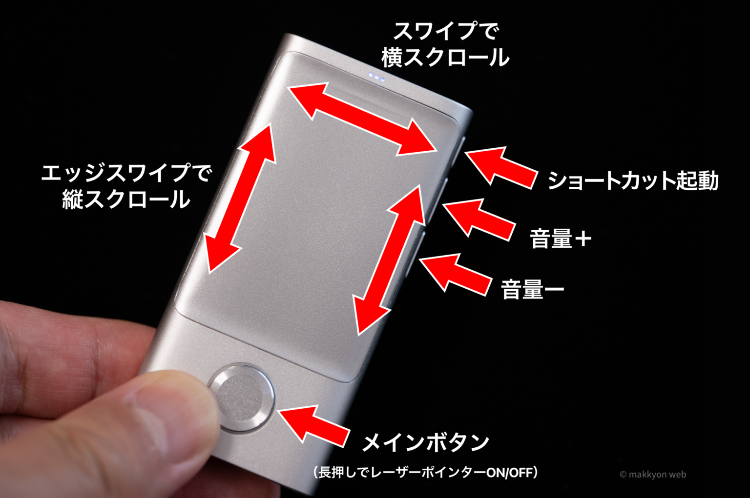 胸ポケットに入る超小型タッチパッド！？CheerTokをレビュー／最も使いやすいのはMac？Android？iPhone、それとも……？ | MAKKYON WEB