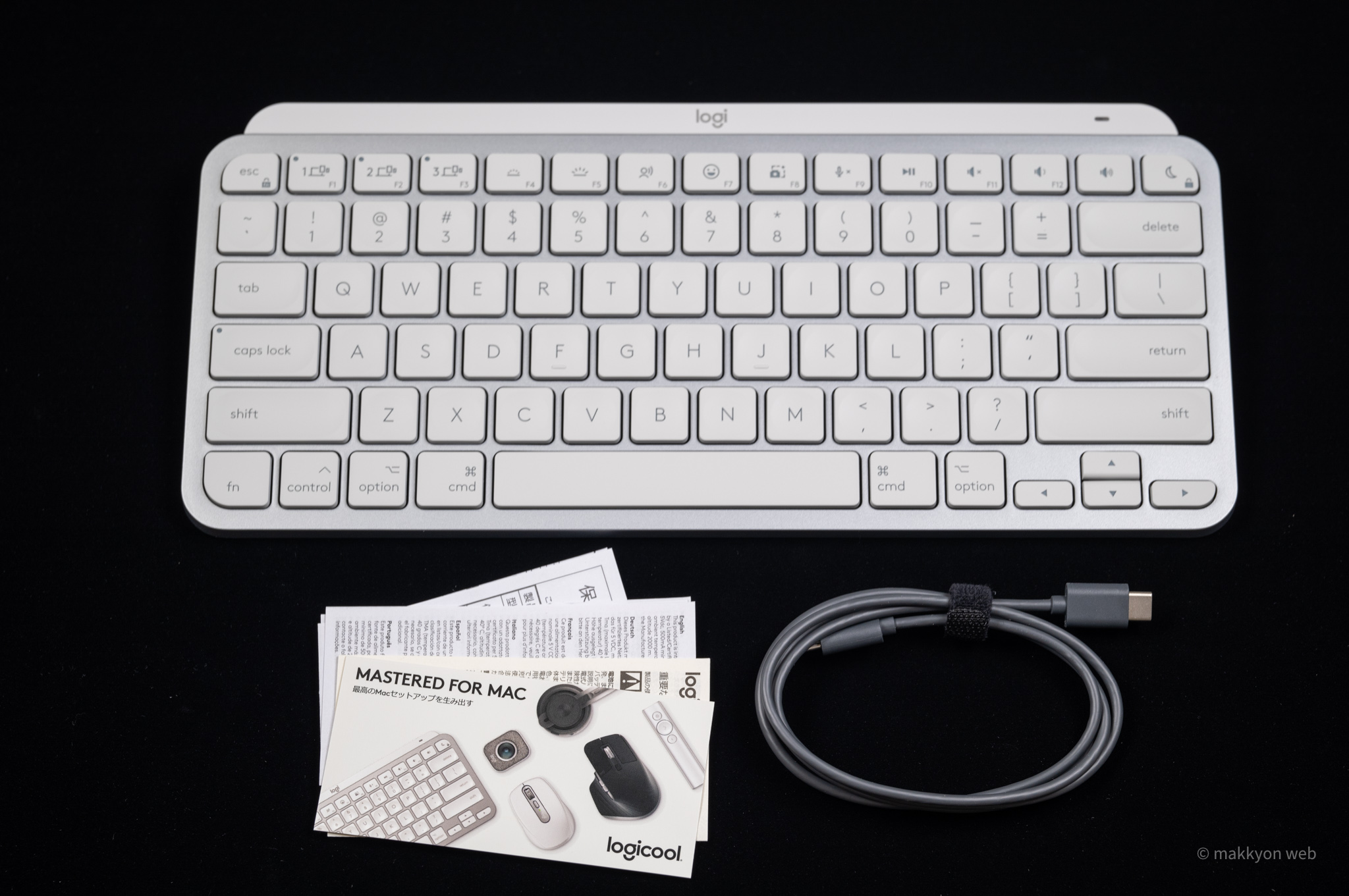 ロジクール MX KEYS MINI（Mac用）レビュー／Magic Keyboardのライバル？iPadにも対応したコンパクトキーボードの ...