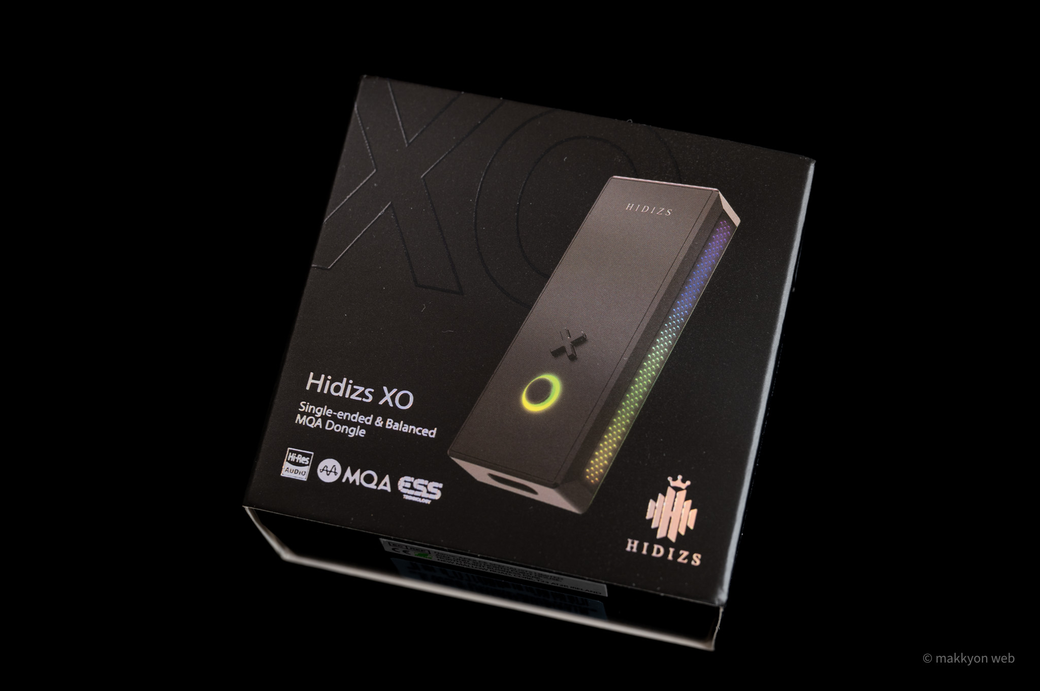 Hidizs XO MQAドングル レビュー／RGB LEDで光る！ゲーミングUSB DAC登場！これはアガる！ | MAKKYON WEB