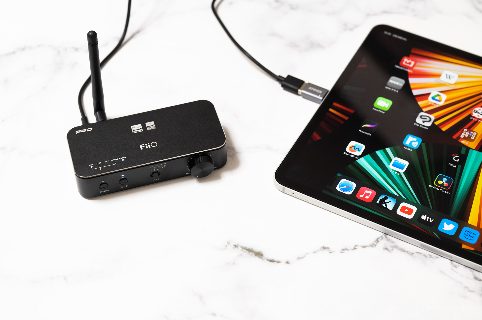 MacでハイレゾワイヤレスコーデックのLDACを使う、iPhoneとiPadでは……？／FiiO BTA30 Pro レビュー ...