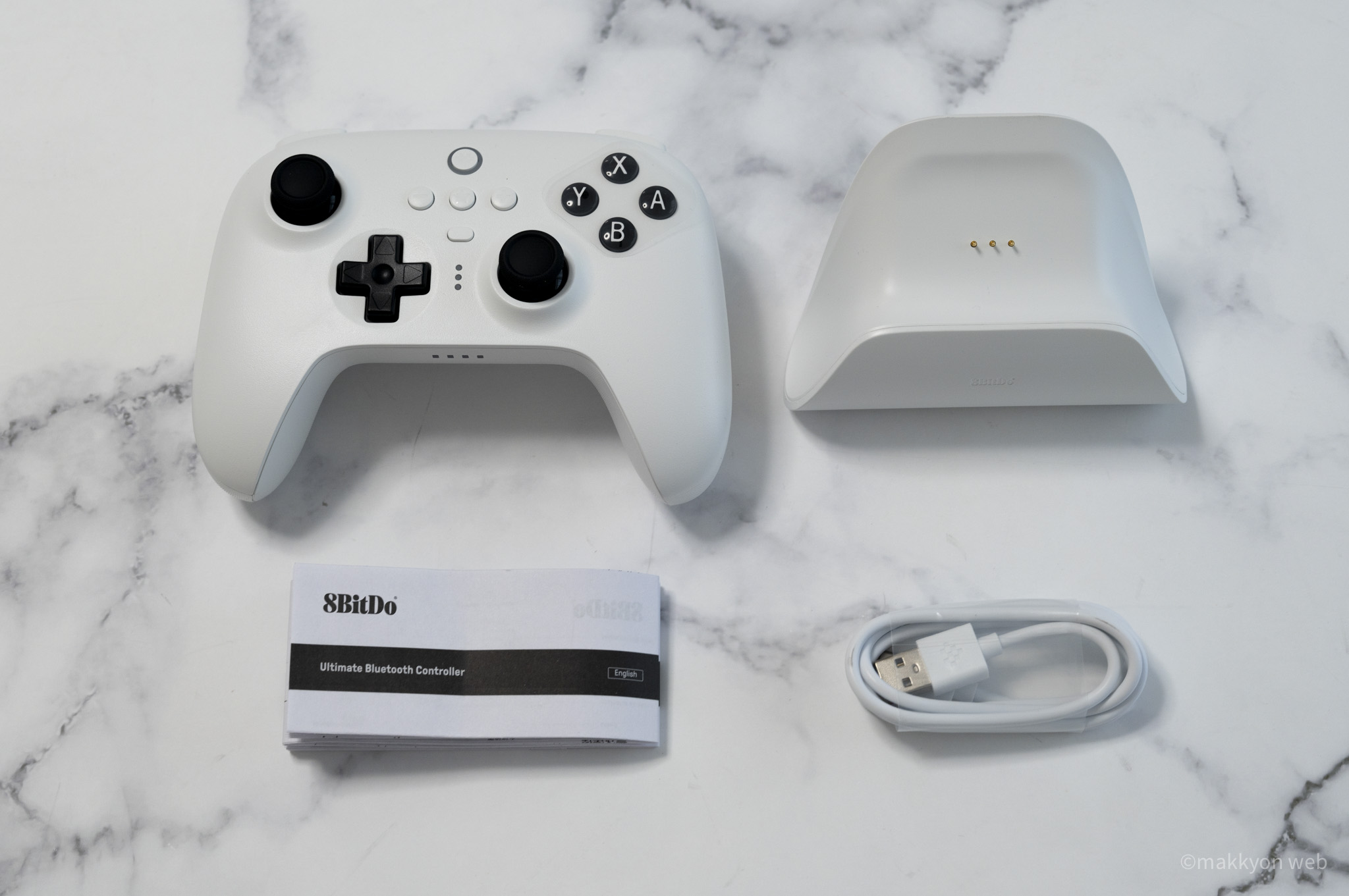 実質的にホワイトのプロコンでは……？ニンテンドースイッチで使える、8bitDo Ultimate Bluetoothコントローラーをレビュー | MAKKYON WEB