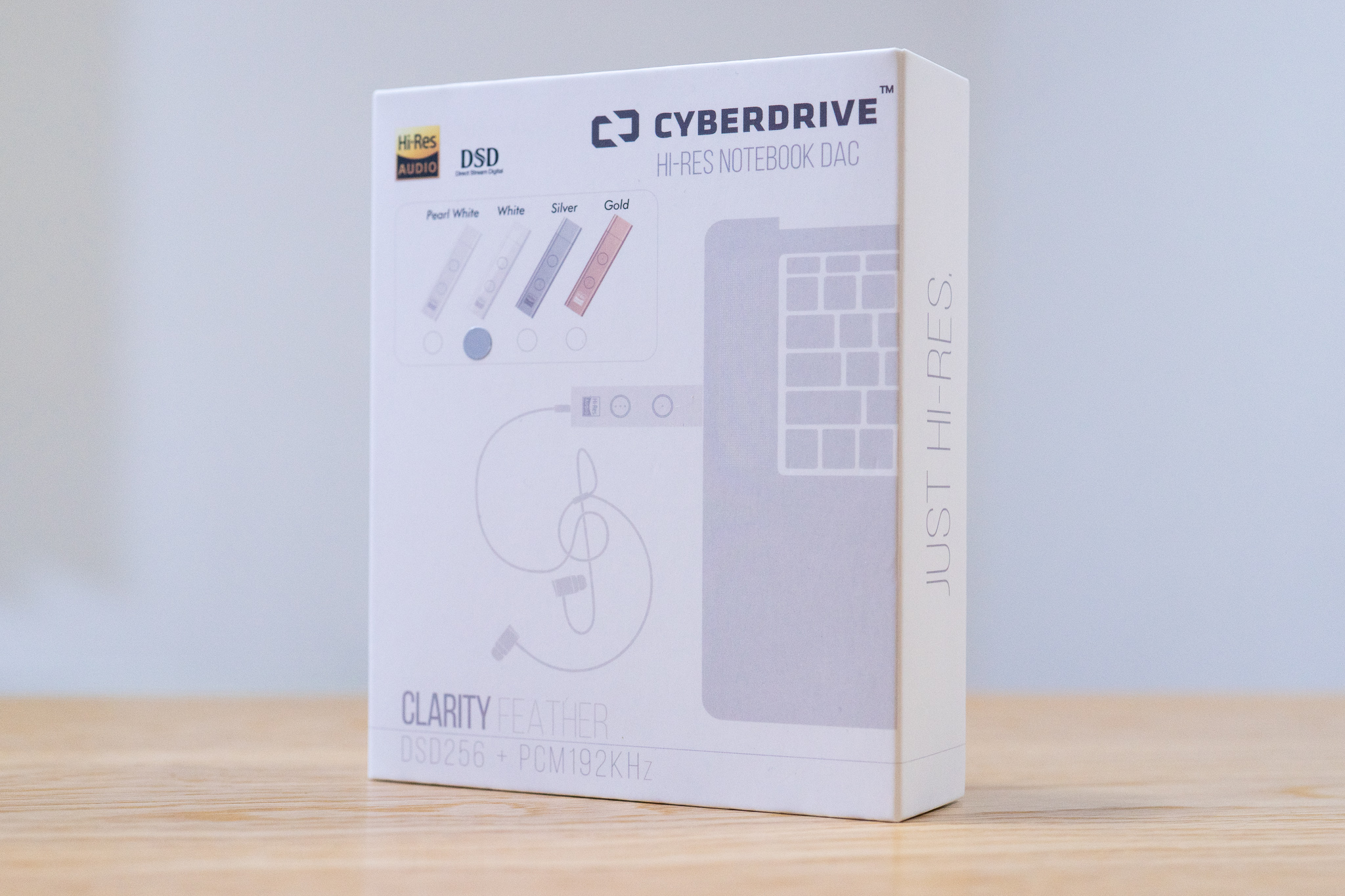 CYBERDRIVE Clarity Feather レビュー／iPhoneやMacで使えるUSB DACが在庫処分！？ | MAKKYON WEB