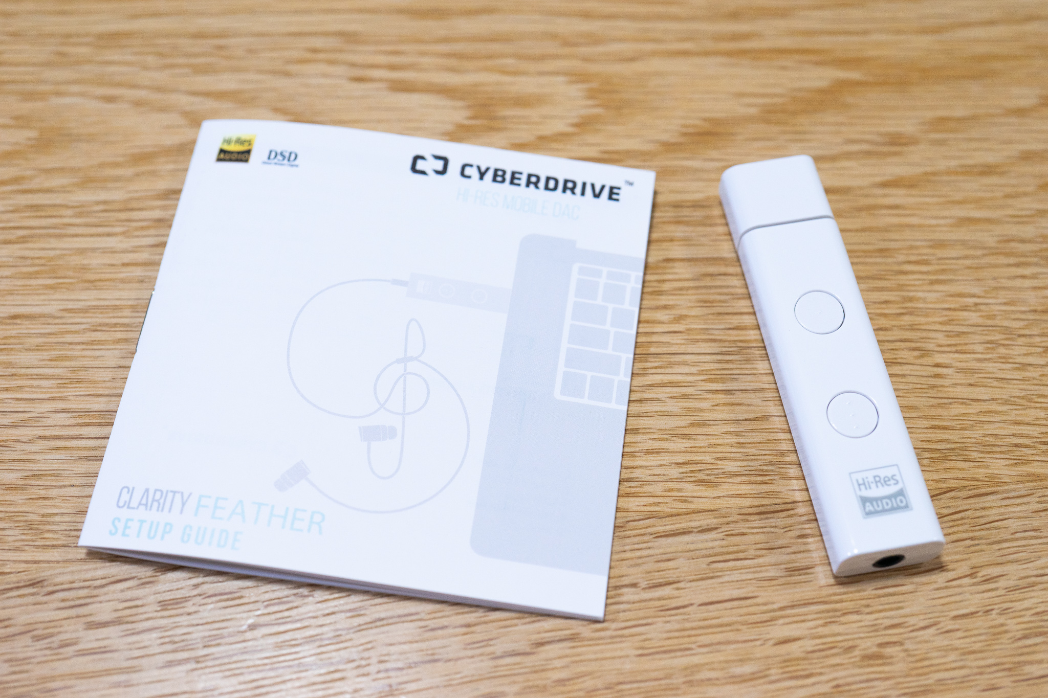 CYBERDRIVE Clarity Feather レビュー／iPhoneやMacで使えるUSB DACが在庫処分！？ | MAKKYON WEB