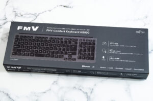 富士通の静音ワイヤレスキーボード！マルチデバイスで4台まで繋げるFMV Comfort Keyboard KB800をレビューします ...